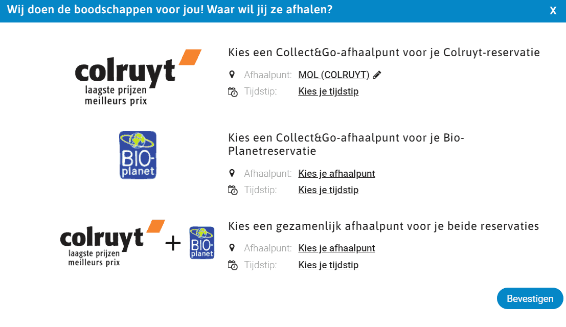 Workshop: bestel je boodschappen via Colruyt Collect & Go | Clickx