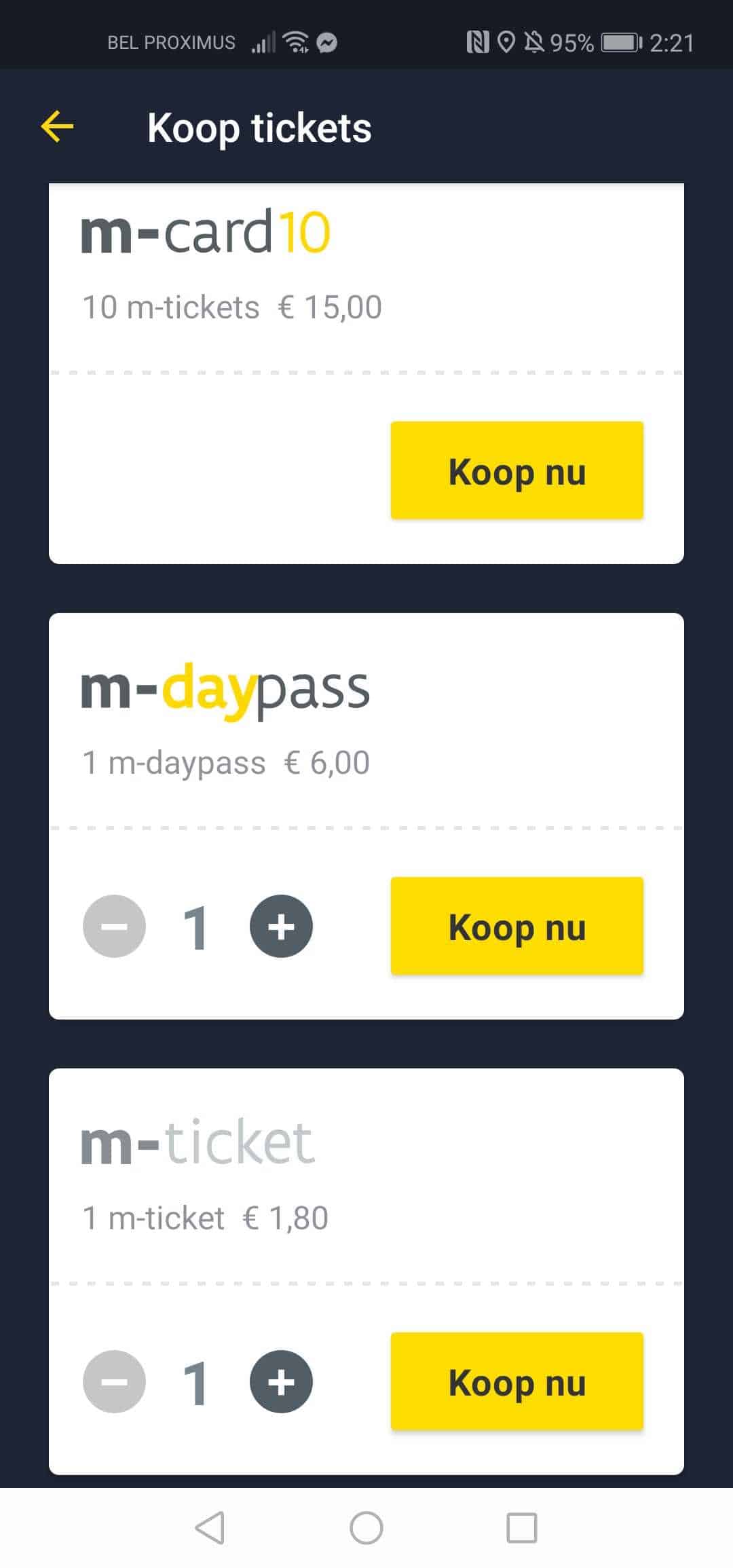 Workshop: Een M-ticket kopen met de app van De Lijn | Clickx