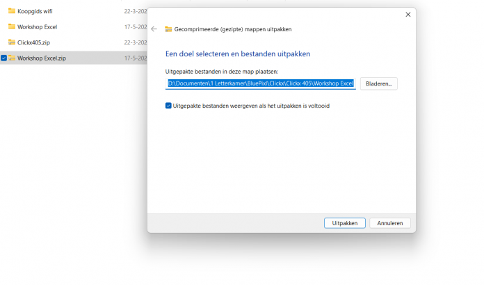 Een ZIP-bestand maken: ingepakt staat netjes | Clickx