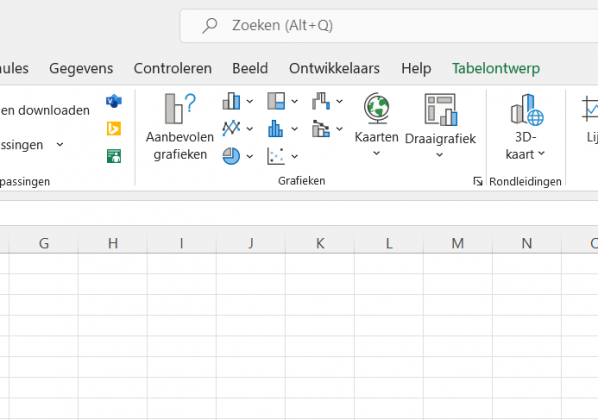 Een grafiek maken in Excel doe je zo | Clickx