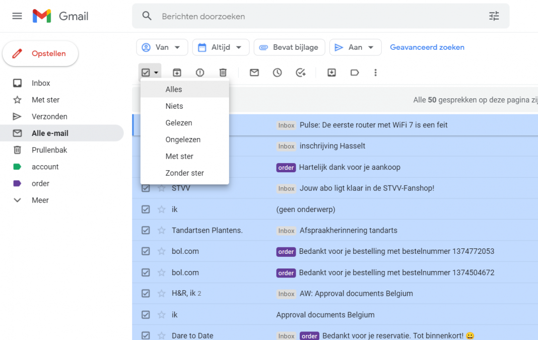 E-mails als bijlage doorsturen in Gmail | Clickx