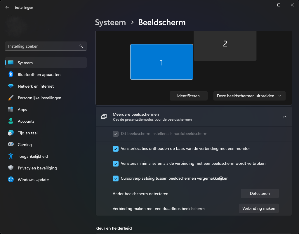 Meerdere beeldschermen gebruiken in Windows 11 | Clickx