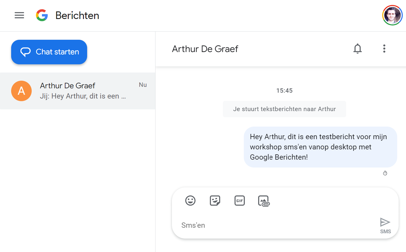Sms'en op je desktop: zo doe je dat | Clickx