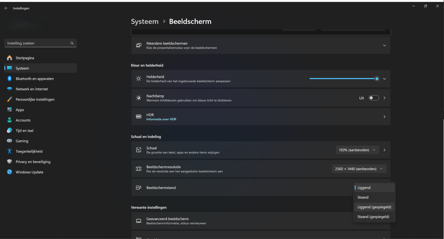 Scherm draaien in Windows 11: dat doe je zo | Clickx