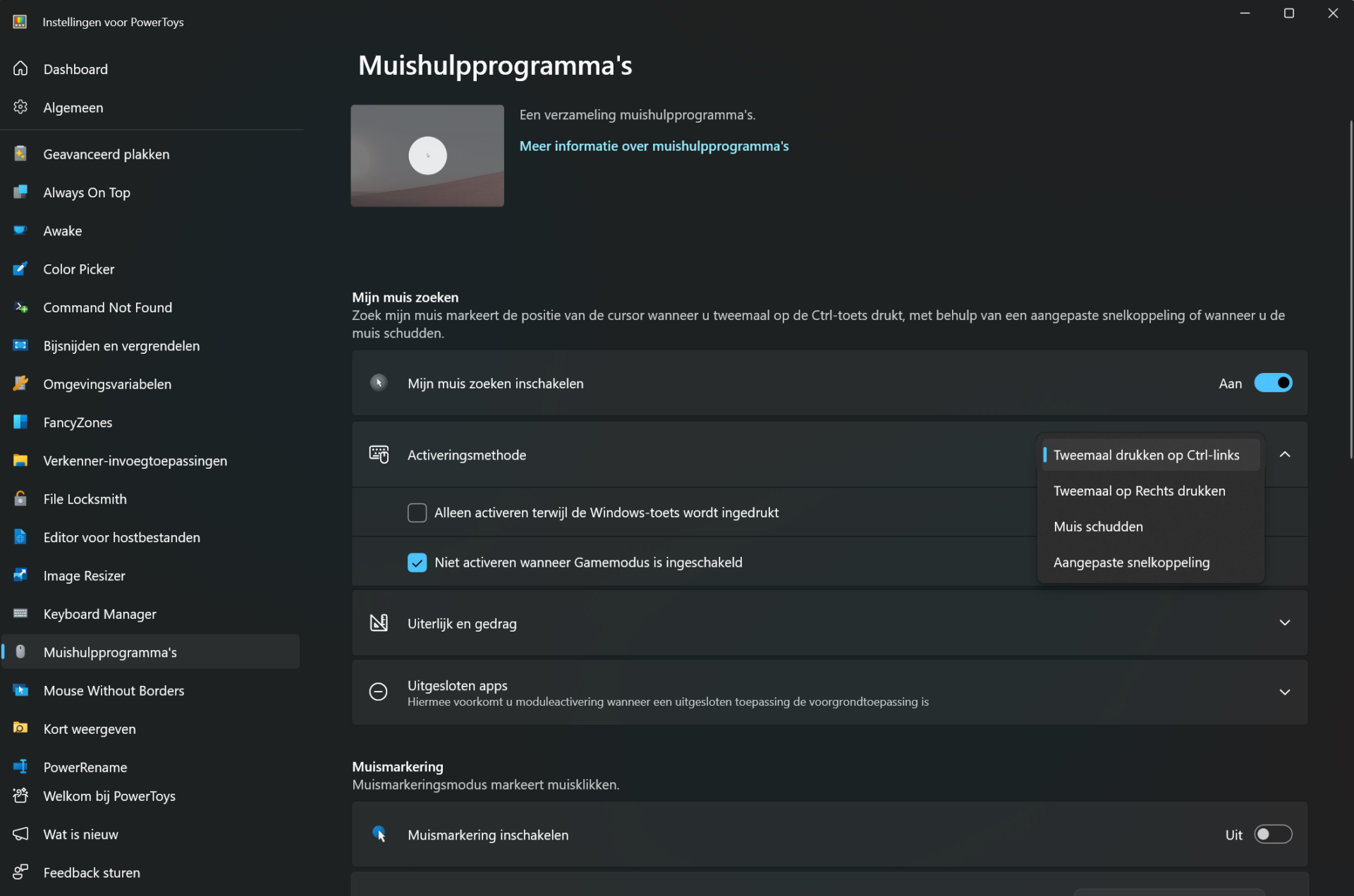 Cursor terugvinden met Microsoft PowerToys | Clickx