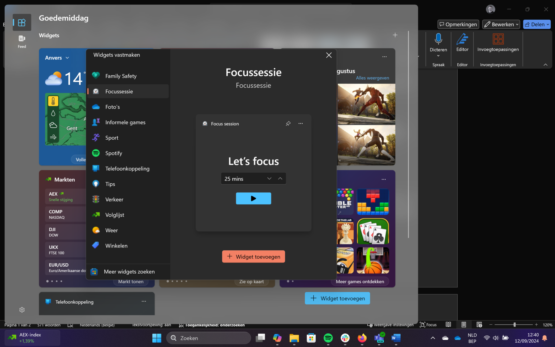 Widgets aanpassen in Windows 11: zet ze naar je hand | Clickx
