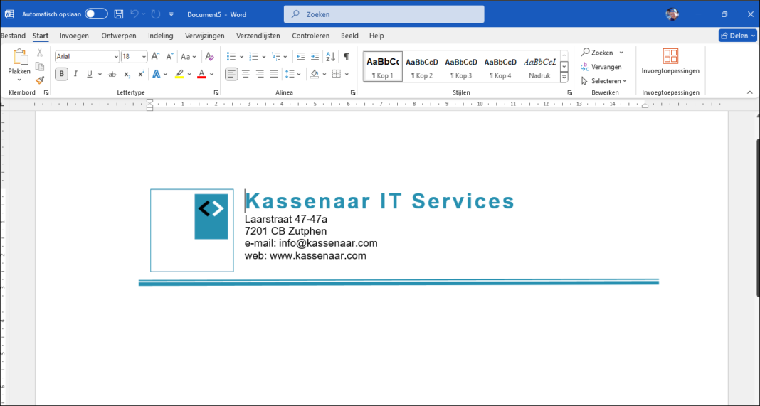Werken met sjablonen in Word 2024 | Clickx